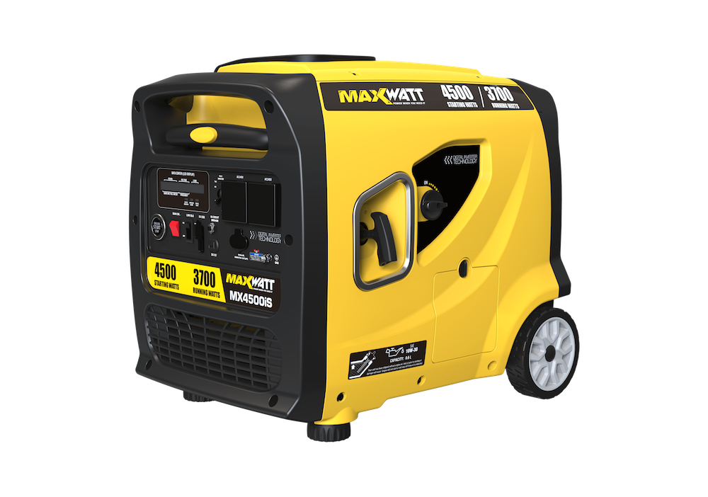 MAXWATT 4500W ELECTRIC START DIGITAL INVERTER GENERATOR – Award RV ...